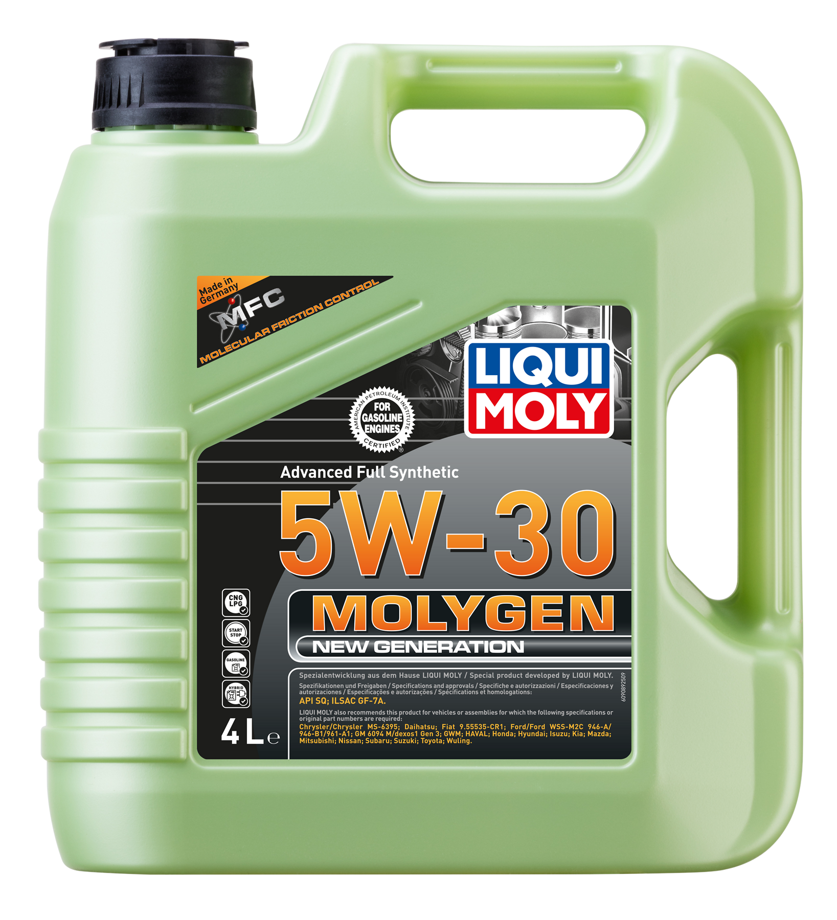 Моторное масло Liqui Moly Molygen 5W-30 купить в Украине | LIQUI MOLY ...